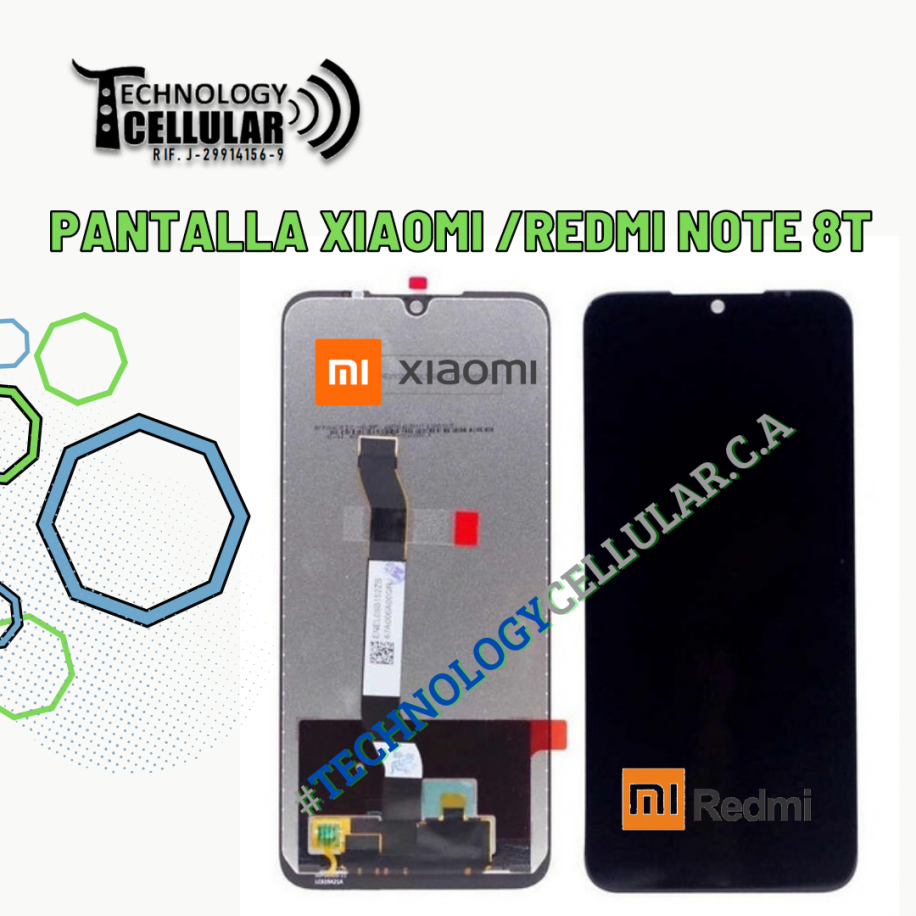 Pantalla xiaomi Redmi Note 8T Original – Technology Cellular – Servicio ...